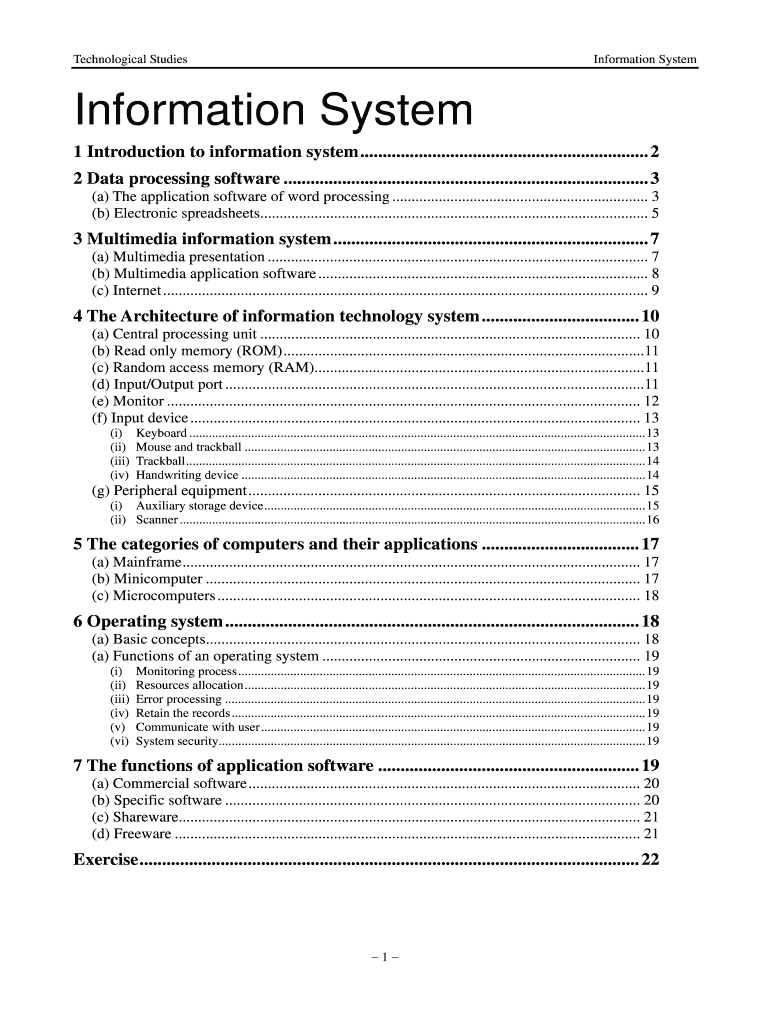 Fillable Online Information System Fax Email Print - pdfFiller
