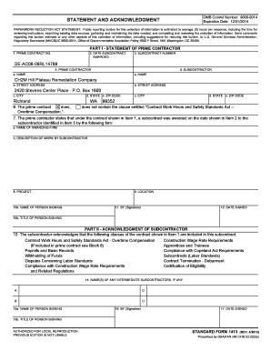 Fillable Online OMB Control Number: 9000-0014 Fax Email Print - pdfFiller