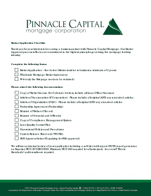 Fillable Online PCMFinalBrokerApplication11 12 13 to convert to pdf Fax ...