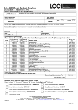 Fillable Online S4 2013 PIC Registration form Fax Email Print - pdfFiller