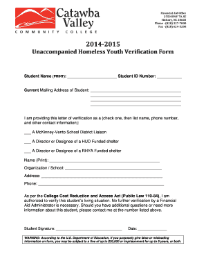 Fillable Homeless Status Certification Form Printable Pdf Download