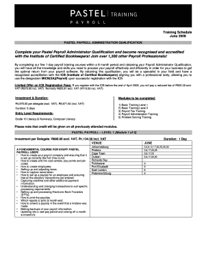 Fillable Online pastel co Complete your Pastel Payroll Administrator ...