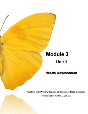 Fillable Online tps govst TPS Report Module 3 - tps govst Fax Email ...