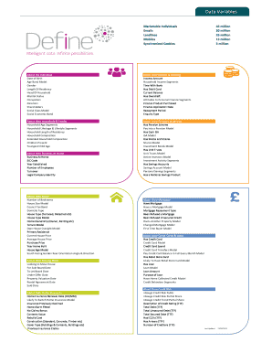Fillable Online Data Variables Fax Email Print - pdfFiller