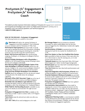 Fillable Online ProSystem fx Engagement & Fax Email Print - pdfFiller