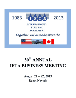 Fillable Online iftach Information Package - IFTA Inc - iftach Fax ...