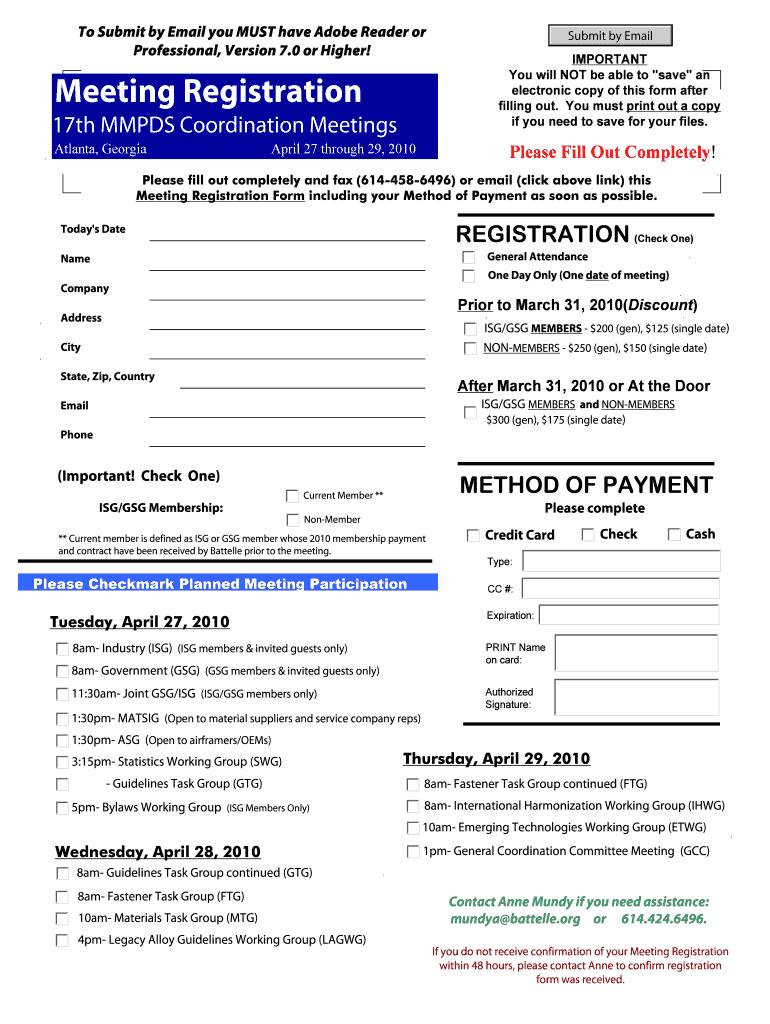 Fillable Online projects battelle To Submit by Email you MUST have Adobe Reader or Fax Email ...