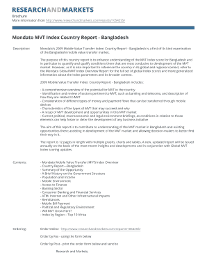 Fillable Online Mondato MVT Index Country Report - Bangladesh - Research and ... Fax Email Print ...
