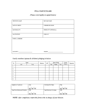 Fillable Online SOLICITUD DE EMPLEO APPLICATION FORM - ACSM Ships Fax ...