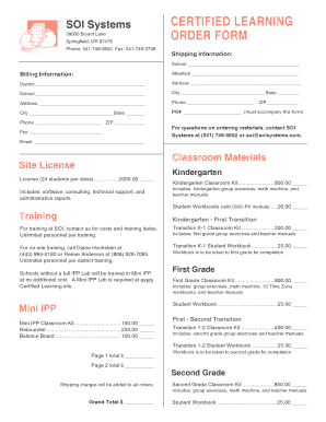 Fillable Online SOI Systems Fax Email Print - pdfFiller
