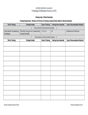 Fillable Online flcertificationboard CAC Training Verification Form ...