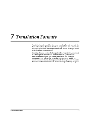 Fillable Online Translation Formats.pdf Fax Email Print - pdfFiller