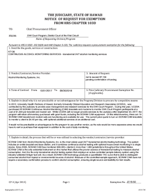 Fillable Online DWI Court Program, District Court of the First Circuit ...