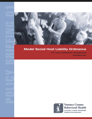 Fillable Online prevention nd Ventura County Behavioral Health Model ...