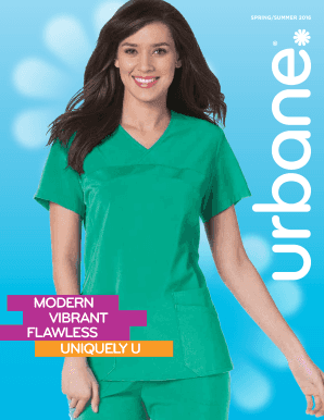 Fillable Online Catalog - Urbane Scrubs Fax Email Print - pdfFiller