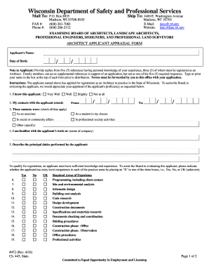 Fillable Online dsps wi 2288 - DSPS - Wisconsin.gov Fax Email Print ...
