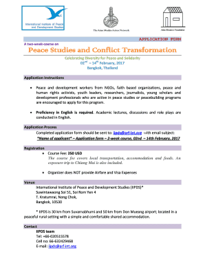 Fillable Online IPTAPPLICATION FORM Fax Email Print - pdfFiller