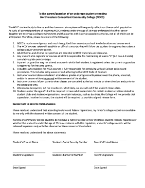 Fillable Online Minor Student Consent Form.doc Fax Email Print - pdfFiller