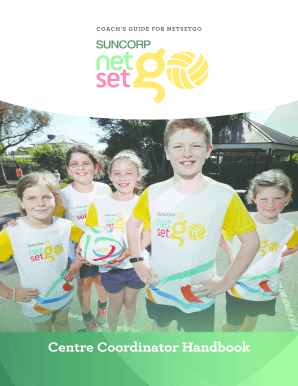 Fillable Online netsetgo asn Centre Coordinator Handbook - NetSetGO Fax ...