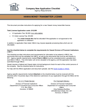 Fillable Online HI-Money-Transmitter-License-Company-New-App-Checklist ...