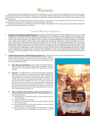 Mastercraft Dealerlink - Fill Online, Printable, Fillable, Blank ...