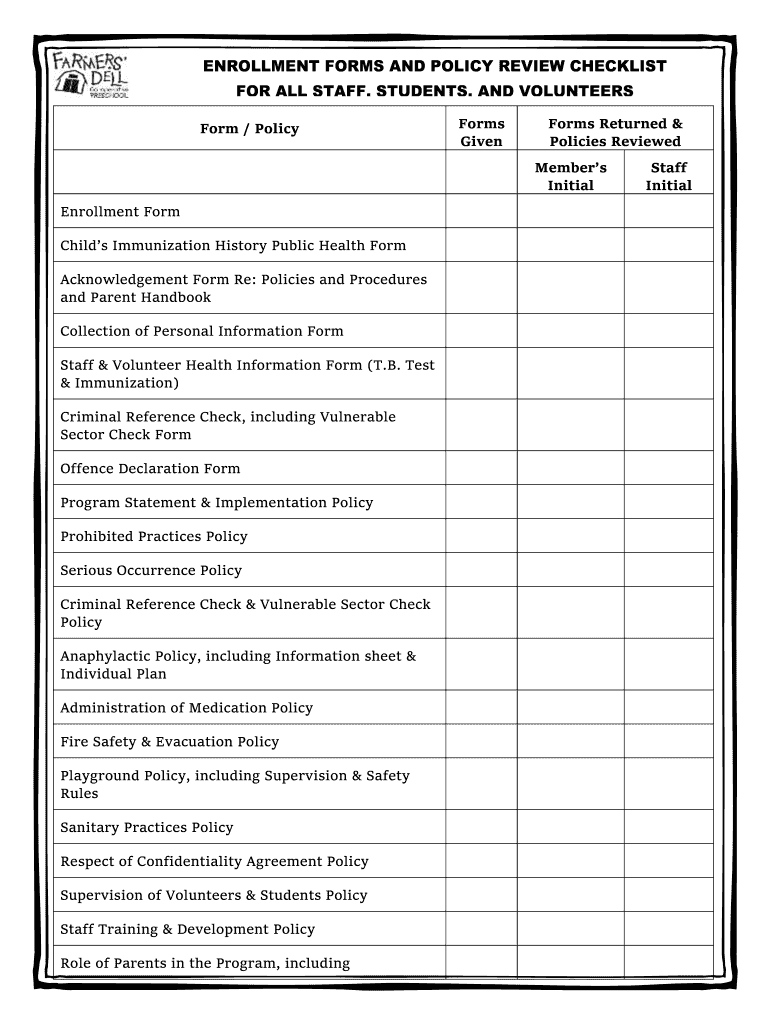Fillable Online COBRA General Notice Checklist - Boyd Consulting Group ...