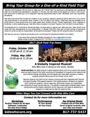 Fillable Online 2017-2018 Student Handbook - Fort Worth Academy of Fine ...