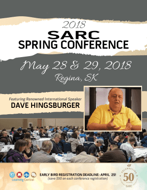 Fillable Online Spring Conference Brochure 2018 Final - Service and ...