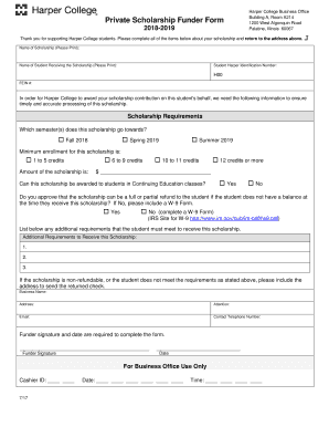 Fillable Online Private Scholarship Funder Form Fax Email Print - pdfFiller