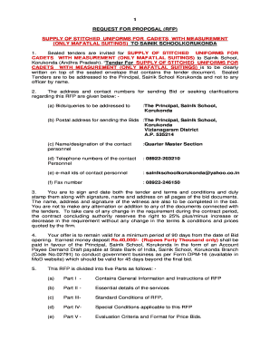 Fillable Online TENDER FORMSTITCHINGOF UNIFORMS ITEMS2015-161docx Fax ...