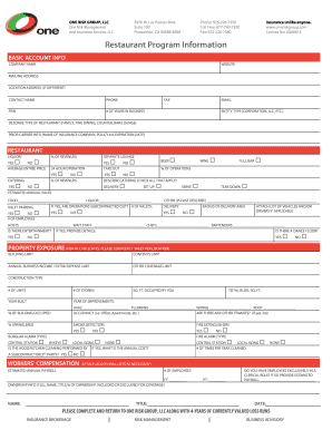 Fillable Online Restaurant Employment Application - Los Tres Amigos Fax ...