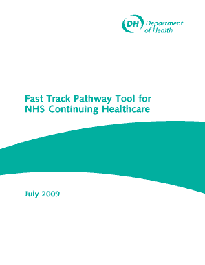 Fillable Online Fast Track Pathway Tool for Fax Email Print - pdfFiller