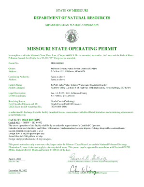 Fillable Online dnr mo MO-0100668 Fax Email Print - pdfFiller