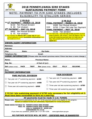 Fillable Online BREEDERS FUND REGISTRATION FORM Fax Email Print - pdfFiller