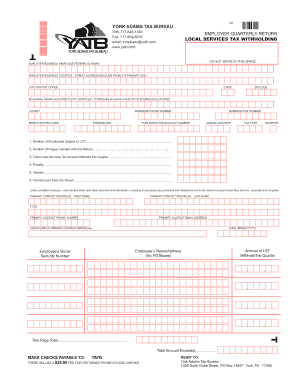 Fillable Online 2017 lst form Fax Email Print - pdfFiller