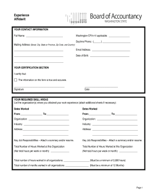 Fillable Online Mailing Address (Street, City, State or Province, Zip ...