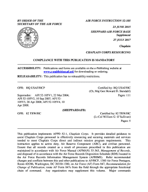 Fillable Online Air Force E-Publishing Home Fax Email Print - pdfFiller