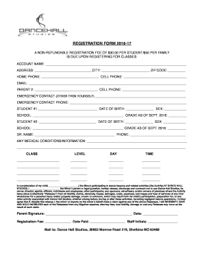 Fillable Online DHS REGISTRATION FORM Fax Email Print - pdfFiller