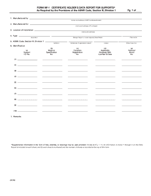 Fillable Online form 26-1 specification sheet for asme section viii ...