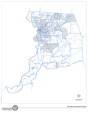Fillable Online General Plan Land Use Map - Sacramento County Planning ...