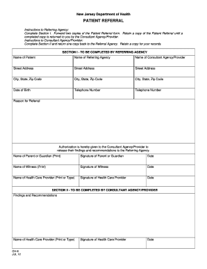 Fillable Online Instructions for Completing the Universal Child Health ...
