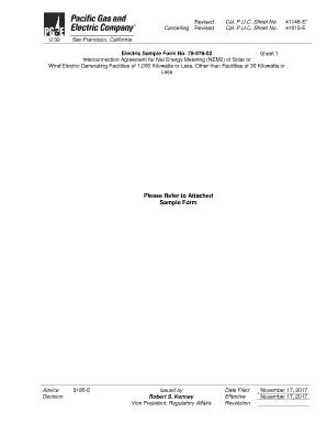 Fillable Online Please Refer to Attached Sample Form - PG&E Fax Email ...