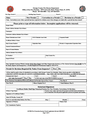 Orange County Building Department - Fill Online, Printable, Fillable ...