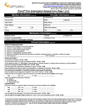 Fillable Online Prior Authorization Request Form (Page 1 of 3) Fax ...