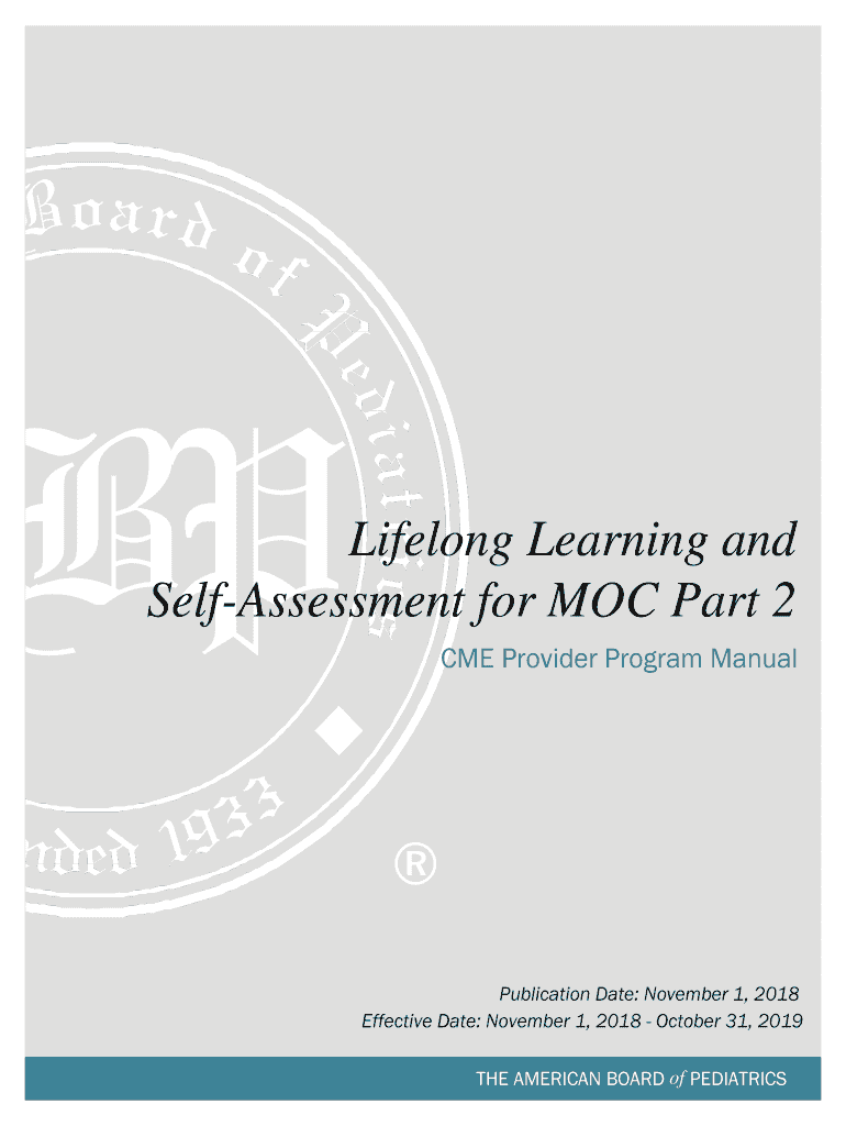 Fillable Online Lifelong Learning and Self-Assessment for MOC Part 2 ...
