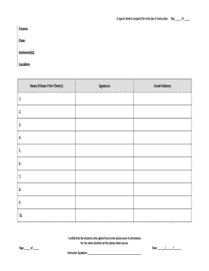 Student Sign-In Sheet.docx - Fill and Sign Printable Template Online