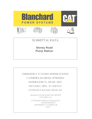 Fillable Online EMERGENCY STANDBY POWER SYSTEM Fax Email Print - pdfFiller