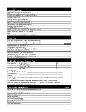 Fillable Online Itemized Deductions Tax Worksheet - Fax Email Print ...