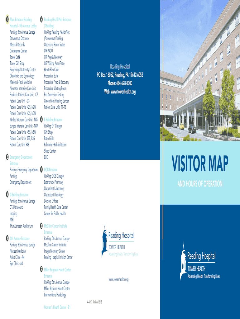 Reading Hospital Map - Fill Online, Printable, Fillable, Blank | pdfFiller