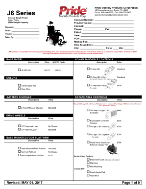 Fillable Online Quantum 1450 Contoured and Synergy Seating Order Form ...